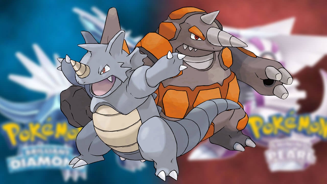 Pokemon Brilliant Diamond/Shining Pearl: How to Evolve Rhydon