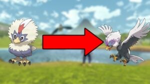 Pokemon Legends: Arceus - How to Evolve Rufflet | The Nerd Stash