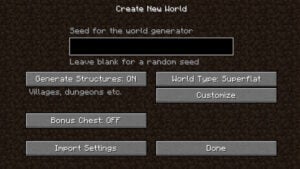 Minecraft: How to Make a Flat World in Bedrock and Java Editions