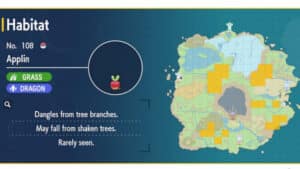 Where to find Applin in Pokémon Scarlet and Violet