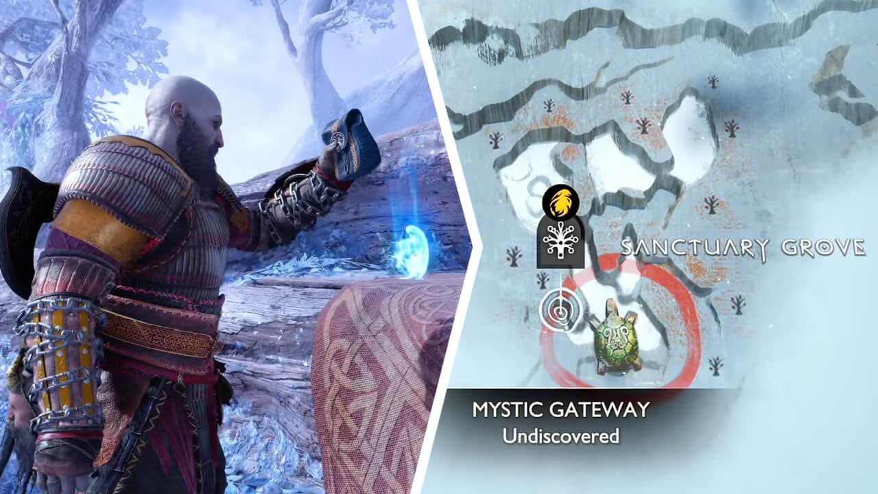 How to Get to Sanctuary Grove in God of War Ragnarok