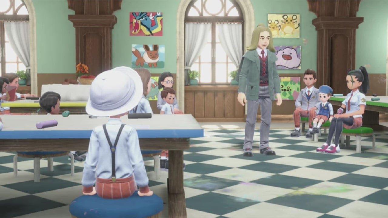 Pokémon Scarlet and Violet: Art Class Midterm and Final Answers