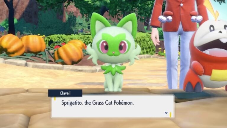 All Sprigatito Evolutions in Pokémon Scarlet and Violet