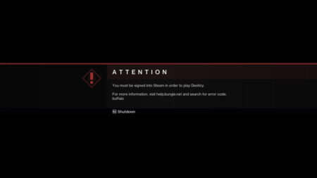 Destiny 2: How To Fix Buffalo Error Code | The Nerd Stash
