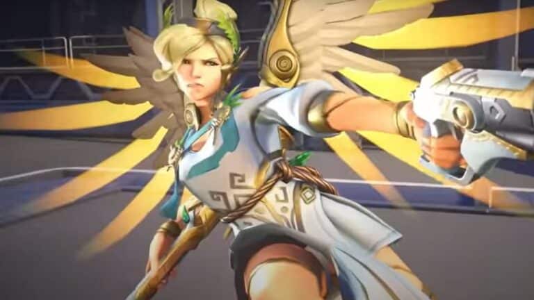 How to get the Winged Victory Mercy skin in Overwatch 2
