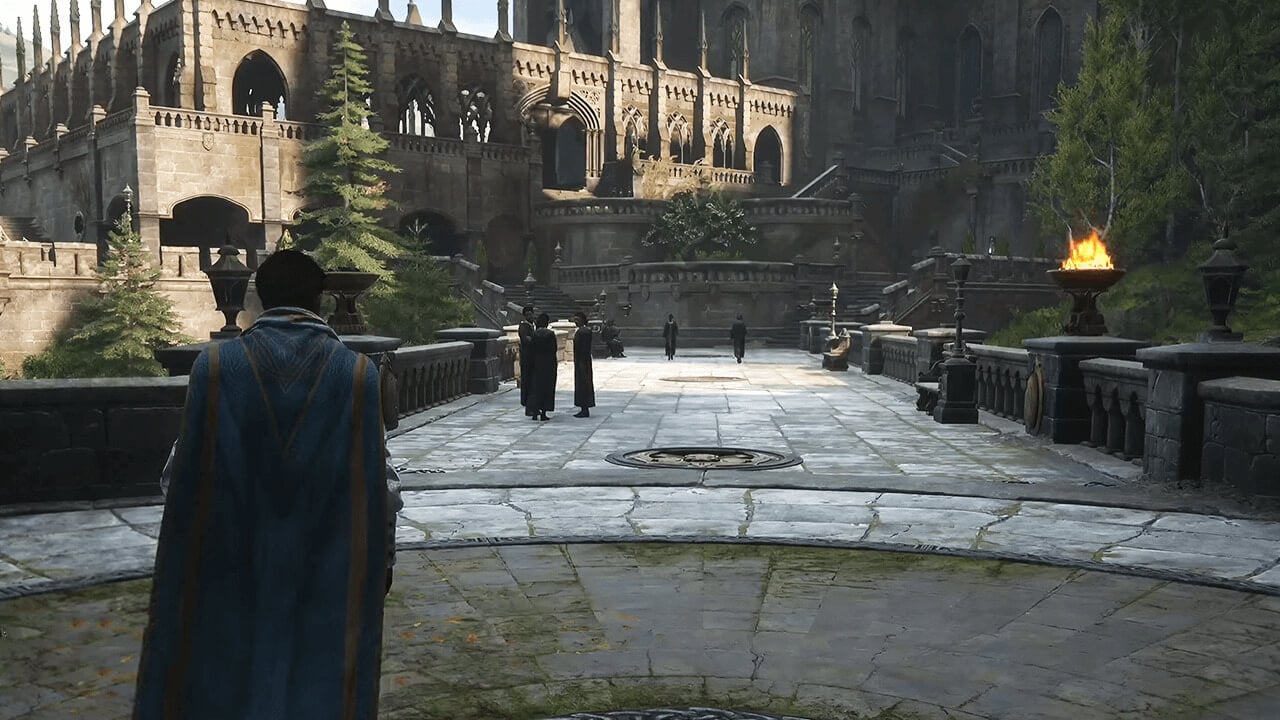 How To Solve the Bridge Fire Puzzle in Hogwarts Legacy