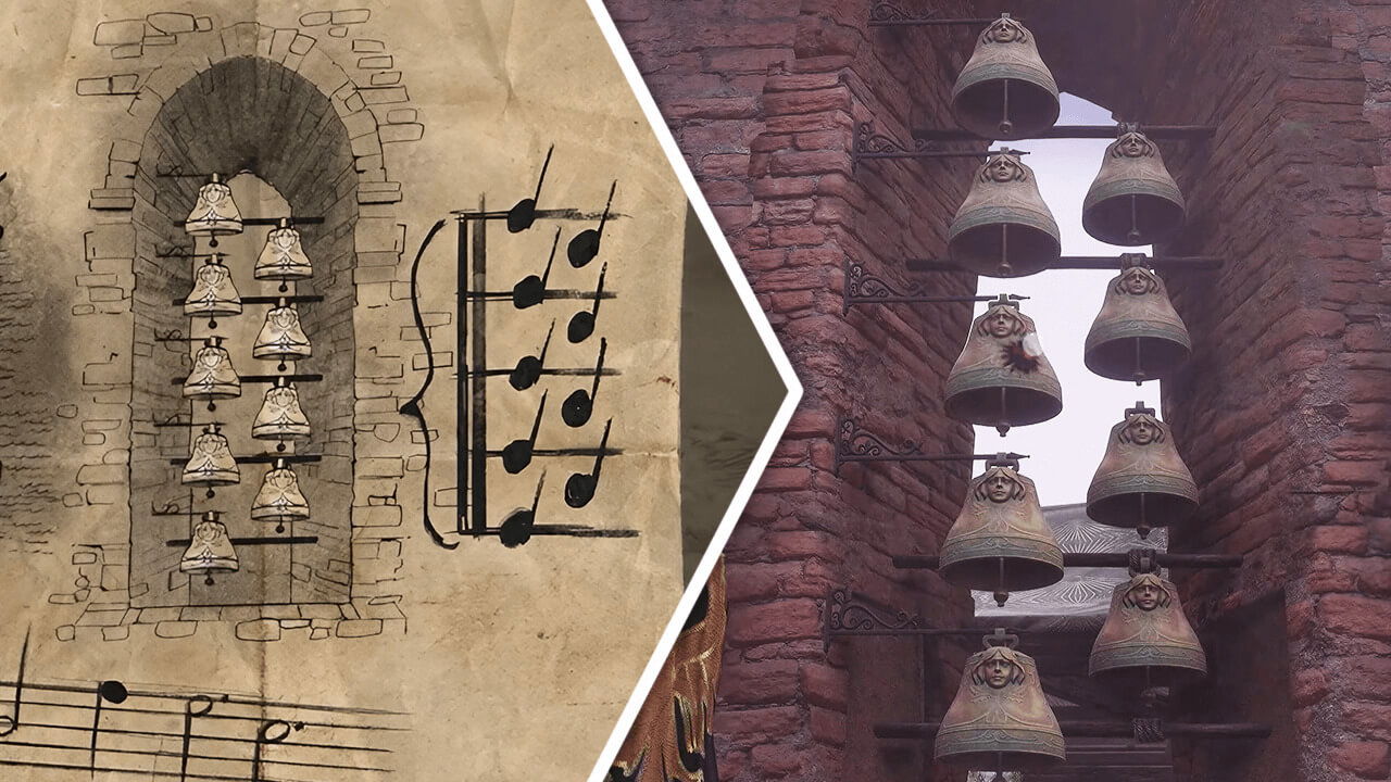 How To Use the Musical Map To Find the Treasure in Hogwarts Legacy