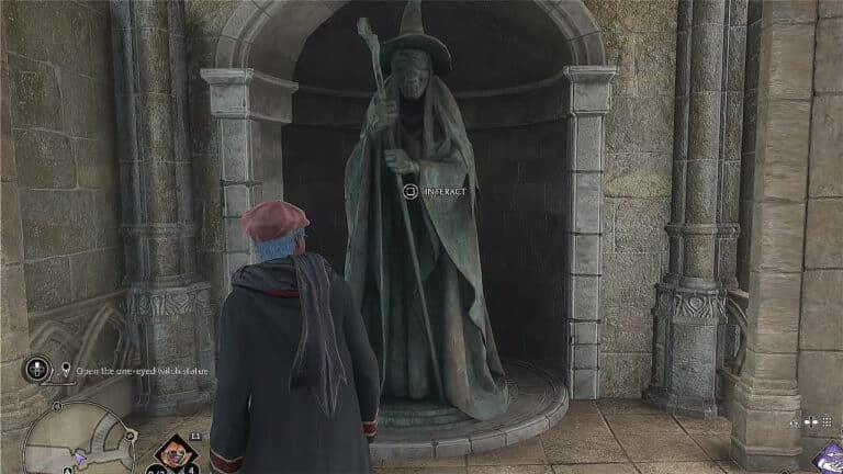 Where to Find the One-Eyed Witch Statue in Hogwarts Legacy