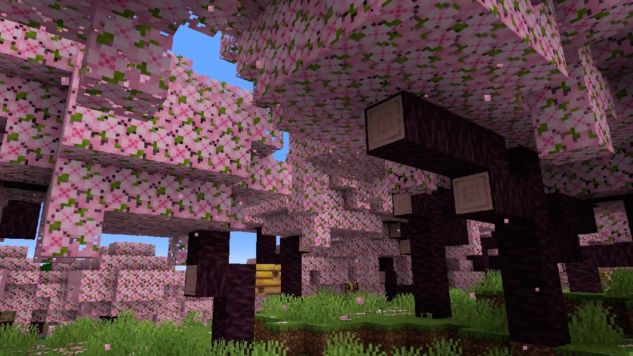 How to Get Cherry Blossoms in Minecraft Early | The Nerd Stash