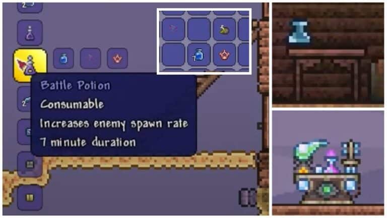 How to Get a Battle Potion in Terraria | The Nerd Stash