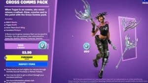 Fortnite: How To Get Cross Coms Tegan Starter Pack