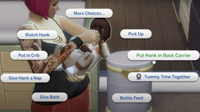 How to Get the Baby Carrier in The Sims 4 Growing Together