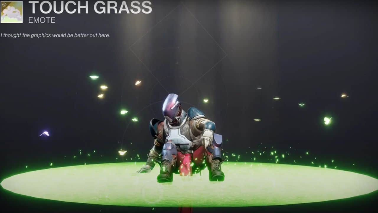 How to get the Touch Grass Emote in Destiny 2 | The Nerd Stash