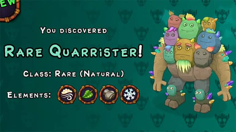How to Breed Rare Quarrister in My Singing Monsters