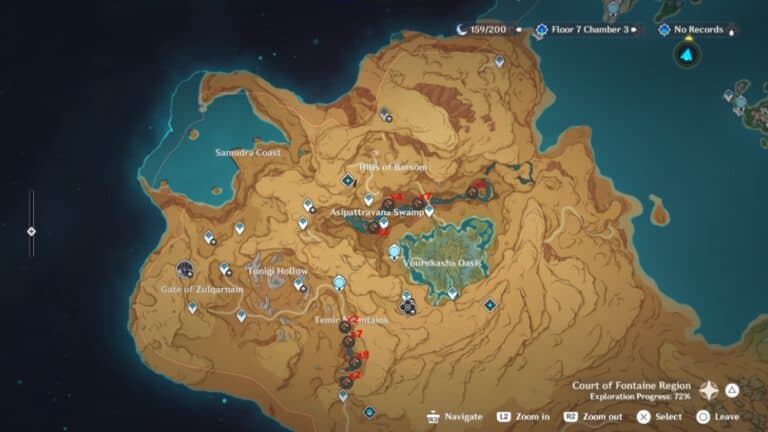 Best Mourning Flower Farming Locations in Genshin Impact | The Nerd Stash