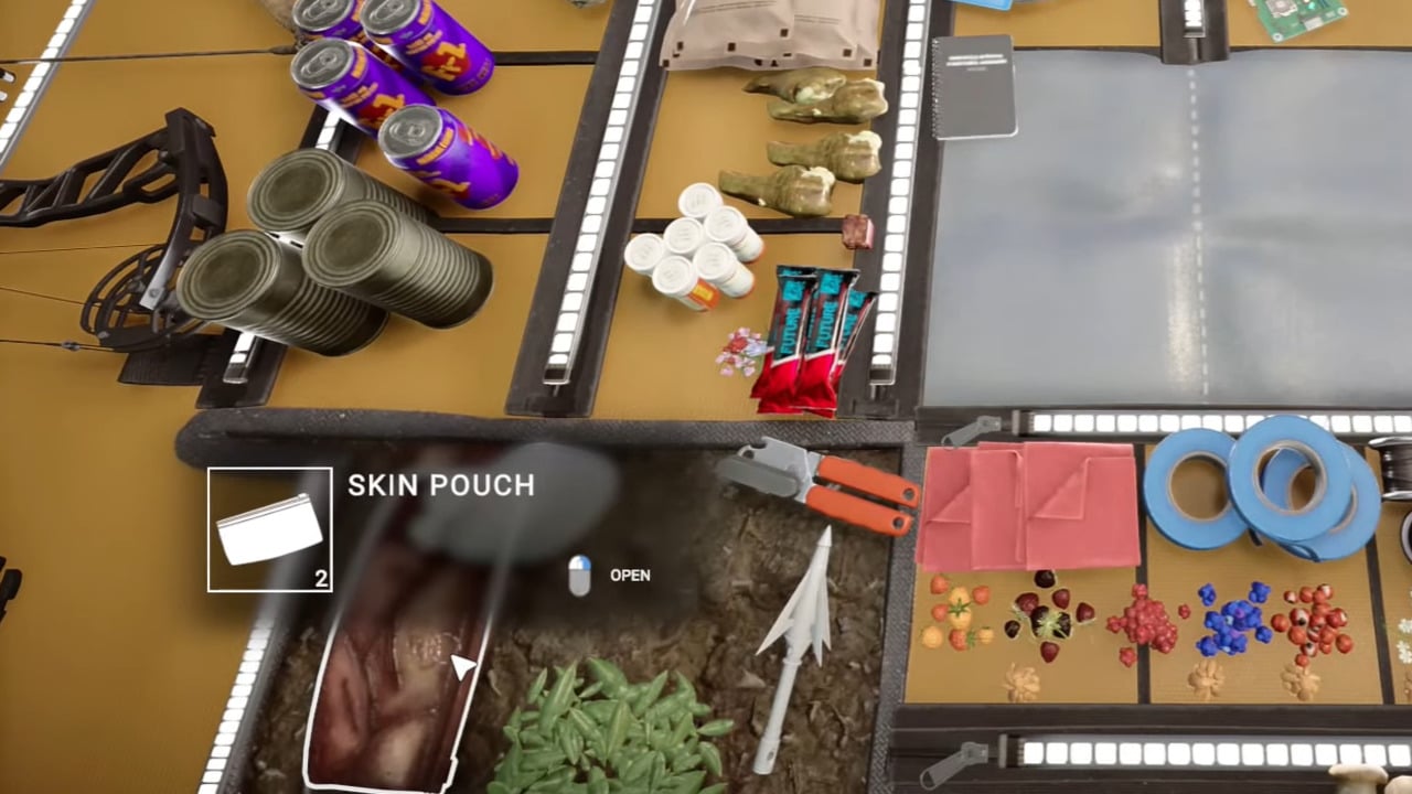 How to Use a Skin Pouch in Sons Of The Forest | The Nerd Stash