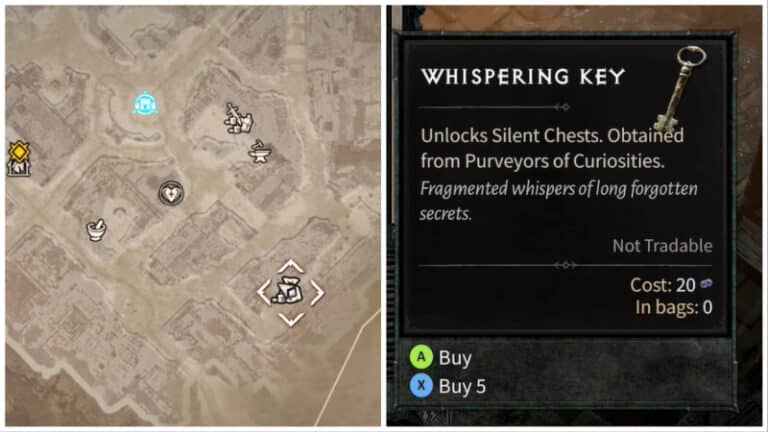 How to Get and Use Whispering Keys in Diablo IV | The Nerd Stash