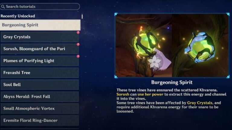 How to Solve Burgeoning Spirit Puzzles in Genshin Impact