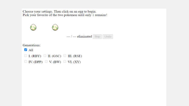 The Best Favorite Pokemon Pickers on the Internet