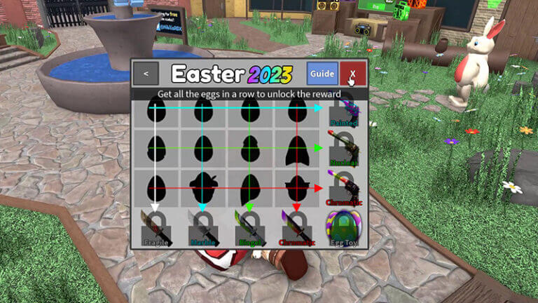 How To Find All 12 Rare Eggs in the Murder Mystery 2 Egg Hunt