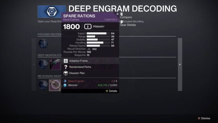 How To Get Spare Rations in Destiny 2 | The Nerd Stash