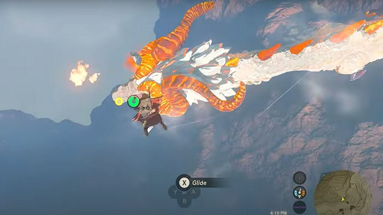 Where To Find Dinraal in Zelda Tears of the Kingdom