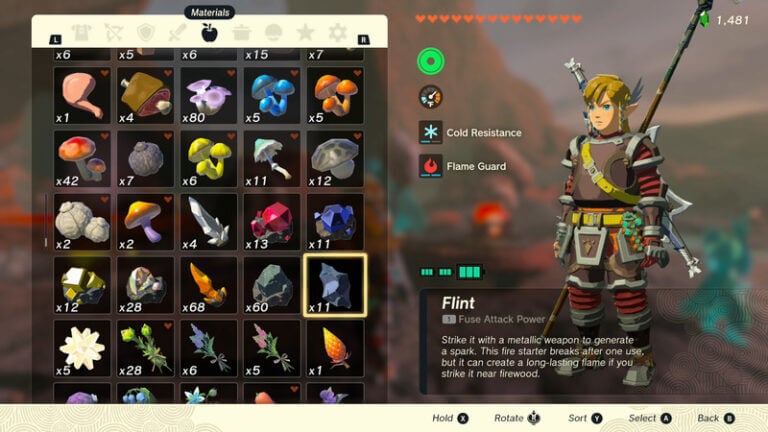 How To Complete Cash In on Ripened Flint in Zelda Tears of the Kingdom