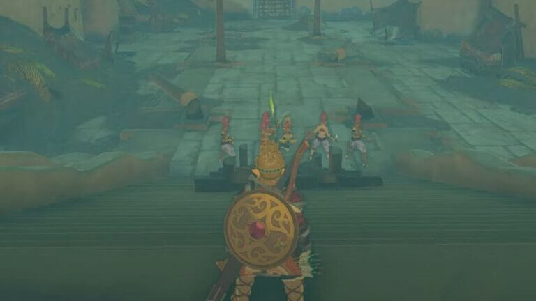 How To Defend Gerudo Town From Gibdos In Zelda Tears Of The Kingdom 