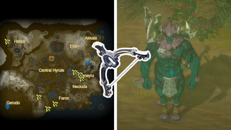 All Lynel Bow Locations in Zelda Tears of the Kingdom