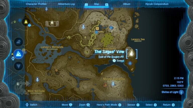 All Dragon Tear Locations in Zelda Tears of the Kingdom