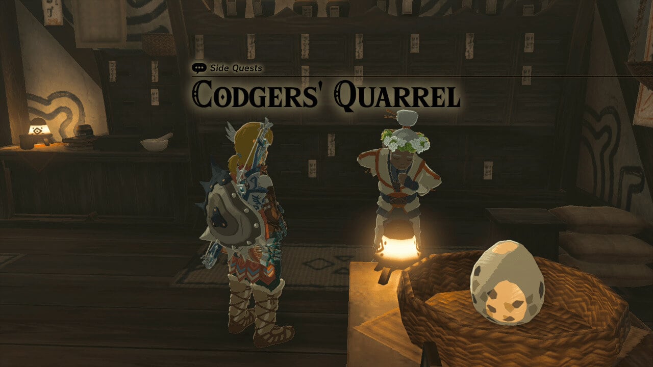 How to Complete Codgers' Quarrel in Zelda Tears of the Kingdom
