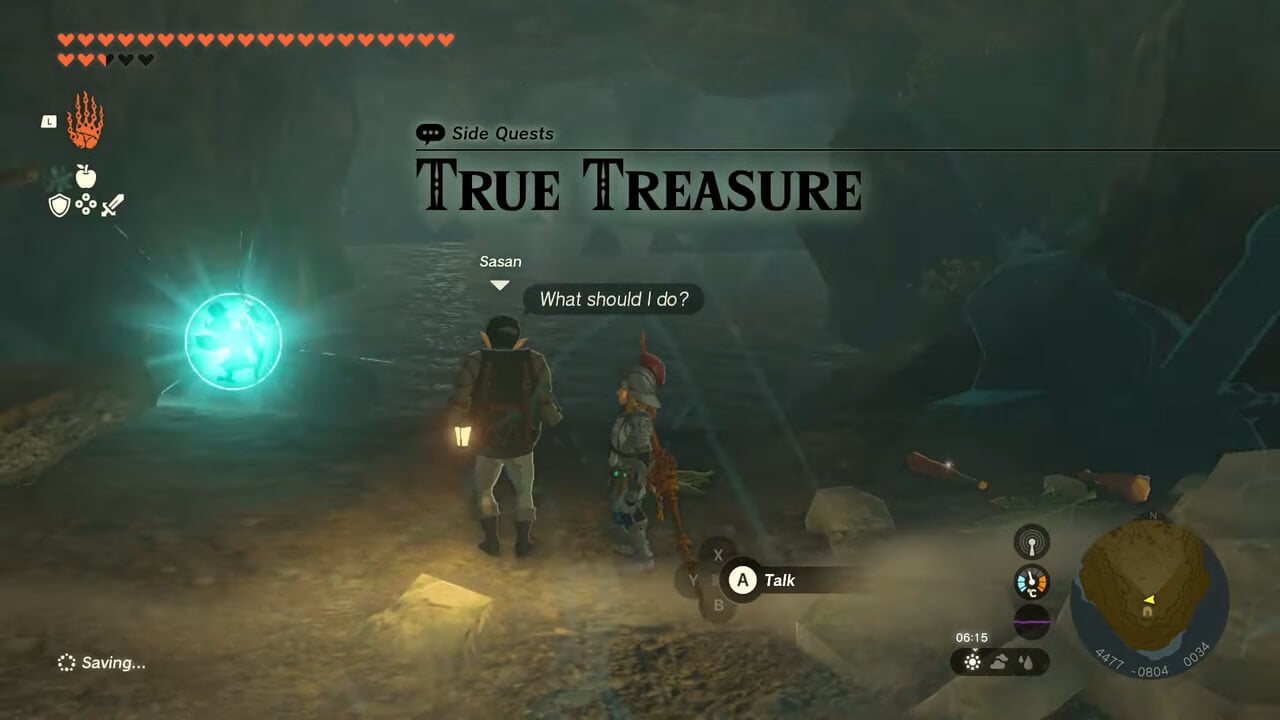 How To Complete True Treasure in Zelda Tears of the Kingdom