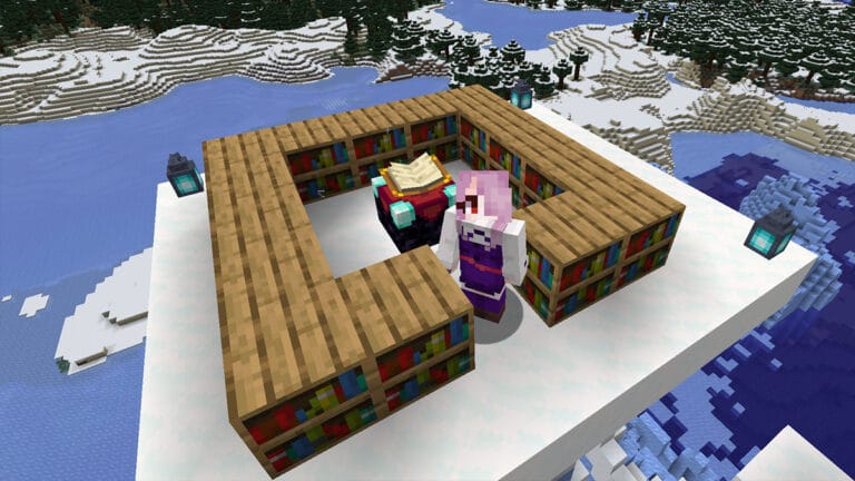 How To Setup an Enchanting Table in Minecraft | The Nerd Stash