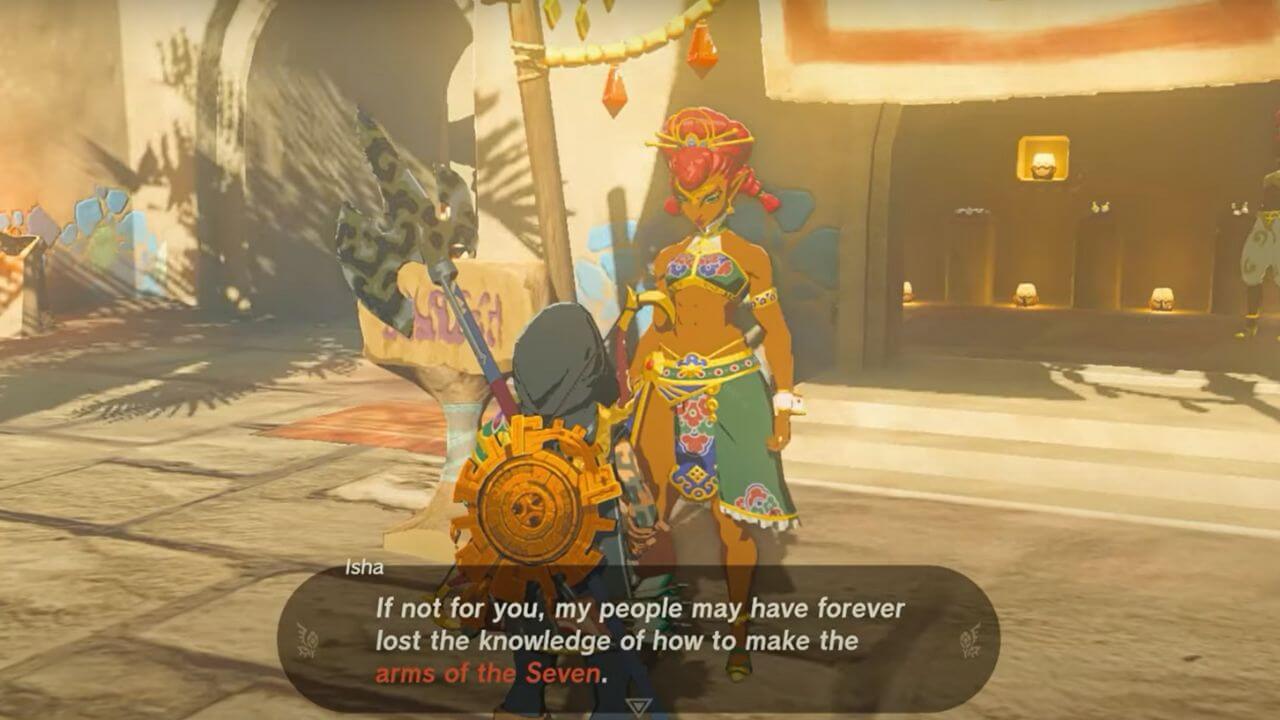 Pride of the Gerudo in Zelda Tears of the Kingdom