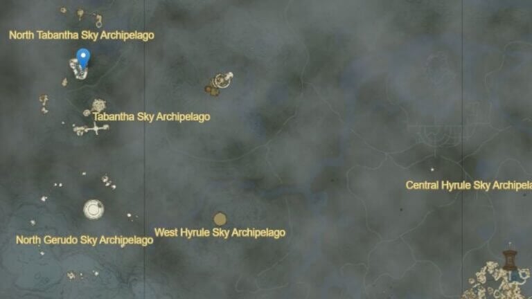 The Lightcast Island Puzzle in Zelda Tears of the Kingdom