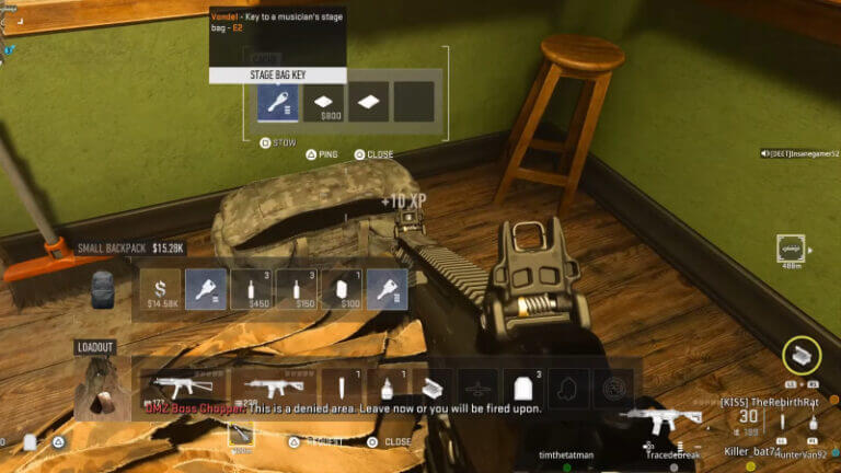 Where to Use the Stage Bag Key in DMZ (Location Guide)