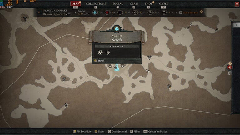 All Waypoint Locations in Diablo 4 - Waypoint Map