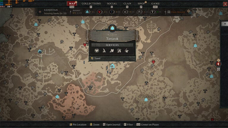 All Waypoint Locations in Diablo 4 - Waypoint Map