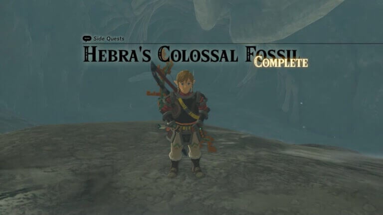 How To Complete Hebra's Colossal Fossil in Tears of the Kingdom