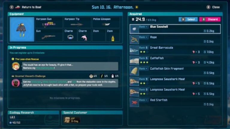 How To Beat the Giant Squid in Dave The Diver | The Nerd Stash