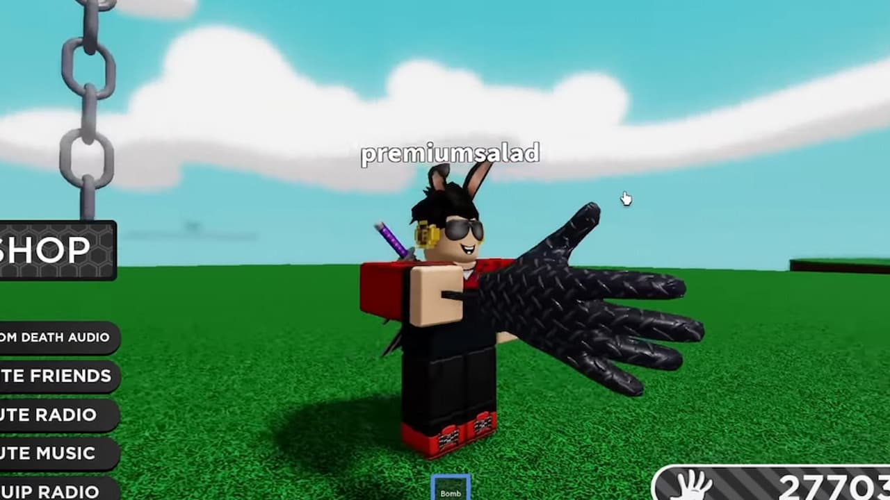 How To Get And Use Bomb Glove In Slap Battles | The Nerd Stash