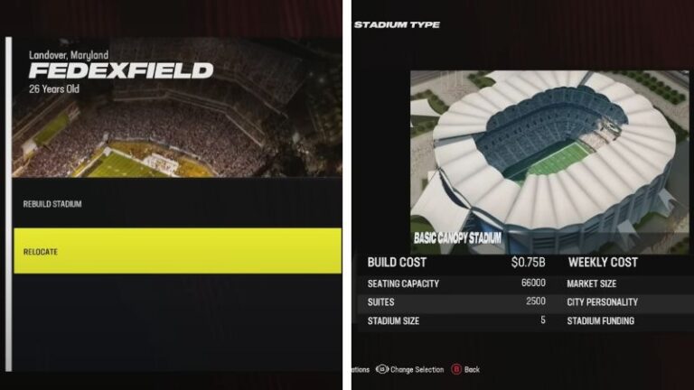 All Relocation Teams in Madden 24 Franchise Mode (& How to Relocate)