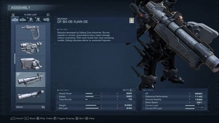 All Weapon Damage Types in Armored Core 6 | The Nerd Stash