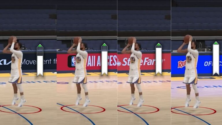 Best Shot Timing Visual Cue Settings in NBA 2k24 | The Nerd Stash
