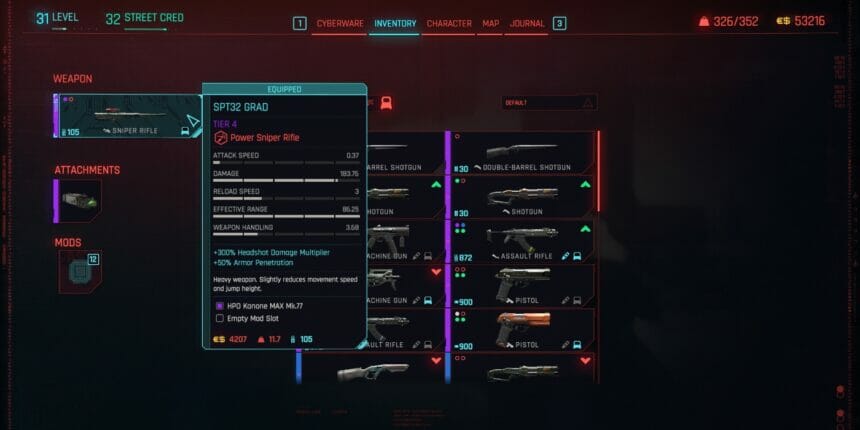 Best Sniper Build In Cyberpunk 2077 (2.0) | The Nerd Stash
