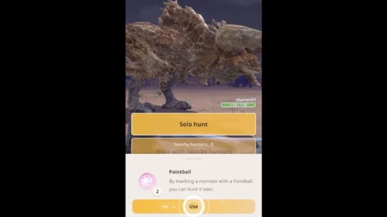 How To Get (& Use) Paintballs in Monster Hunter Now | The Nerd Stash