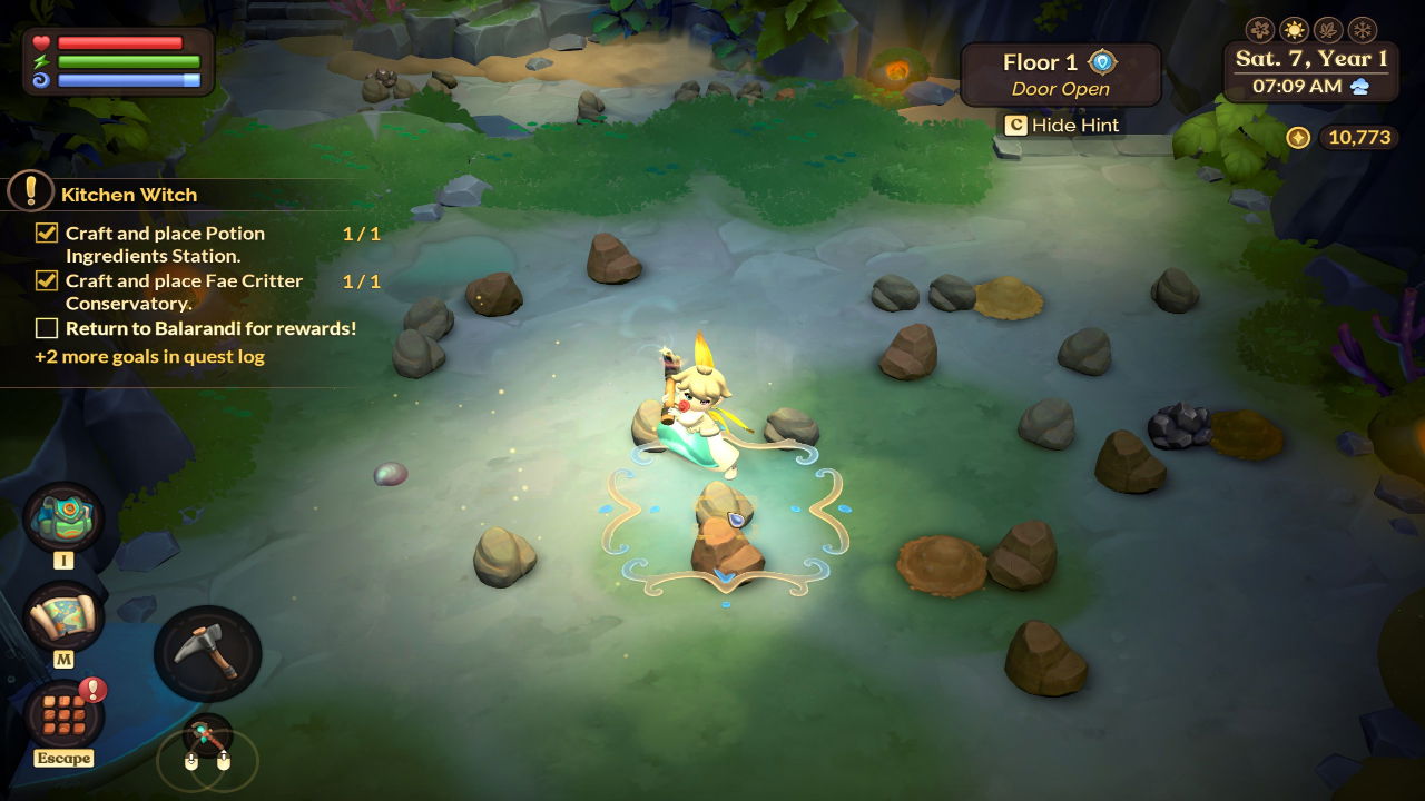 How To Use Iron Pickaxe Magical Ability in Fae Farm | The Nerd Stash