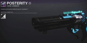 Destiny 2: Posterity God Roll Guide | The Nerd Stash
