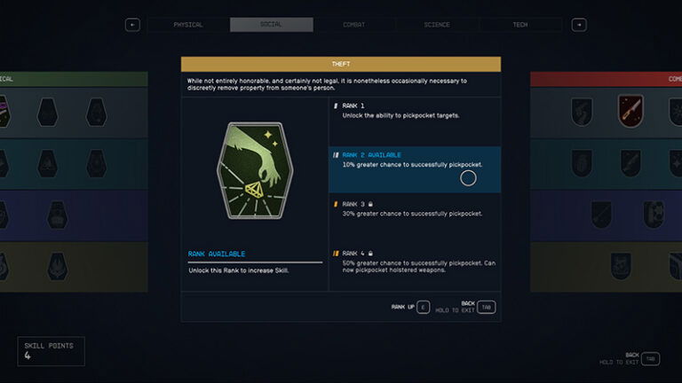 How to Rank Up Skills in Starfield | The Nerd Stash