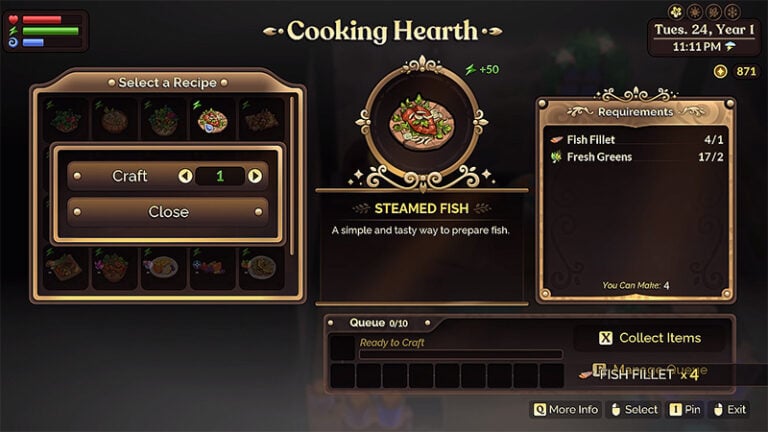 How To Make Steamed Fish in Fae Farm | The Nerd Stash